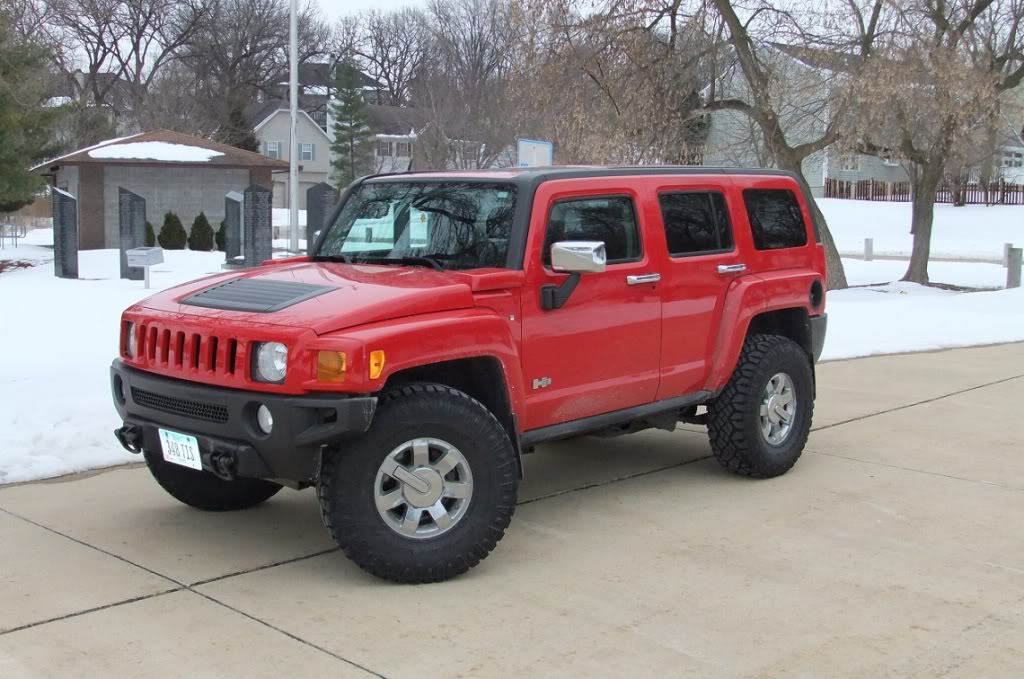 Hummer H3 Red